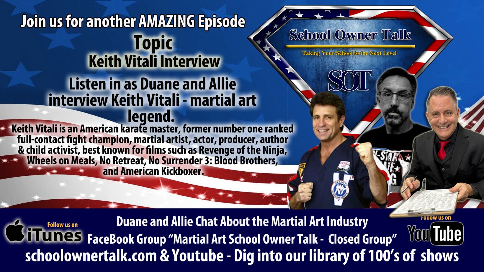 405 | Interview with Keith Vitali – Martial Arts Legend and Film Icon ...